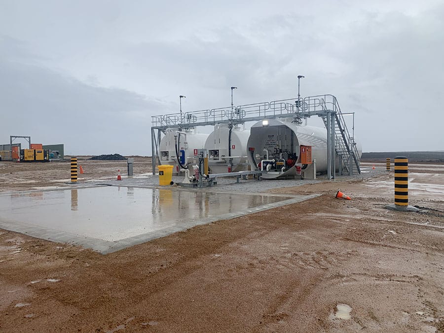 Fuel Farm for Major Great Southern Mine - Westank | Self Bunded Solutions